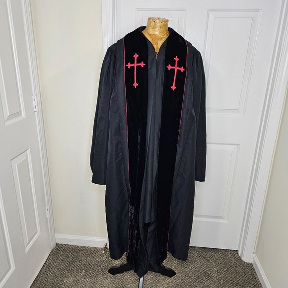 Cokesbury | Other | Robe For Apostles Cokesbury Size 5734 L Black With ...